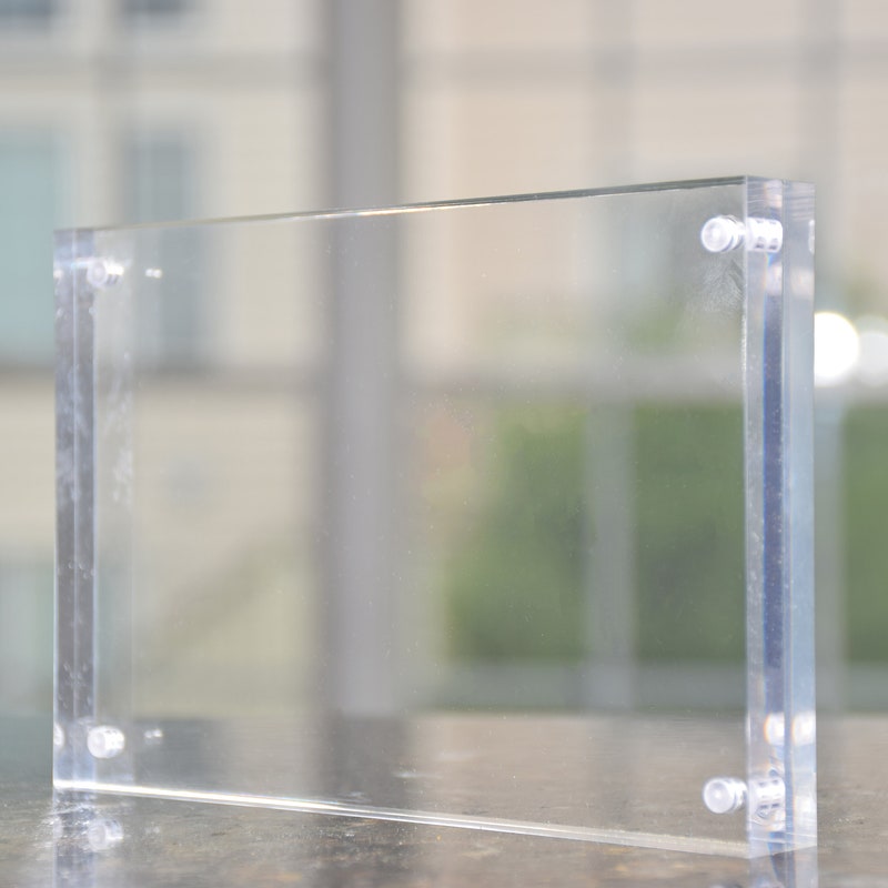 Double Sided Glass Frame - Etsy
