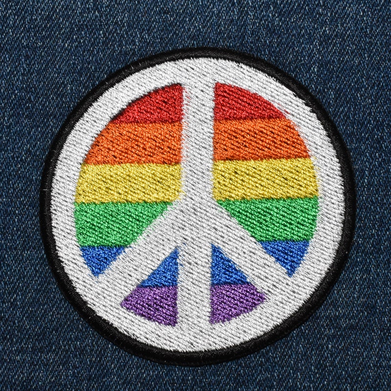 Peace Sign Patch - Etsy