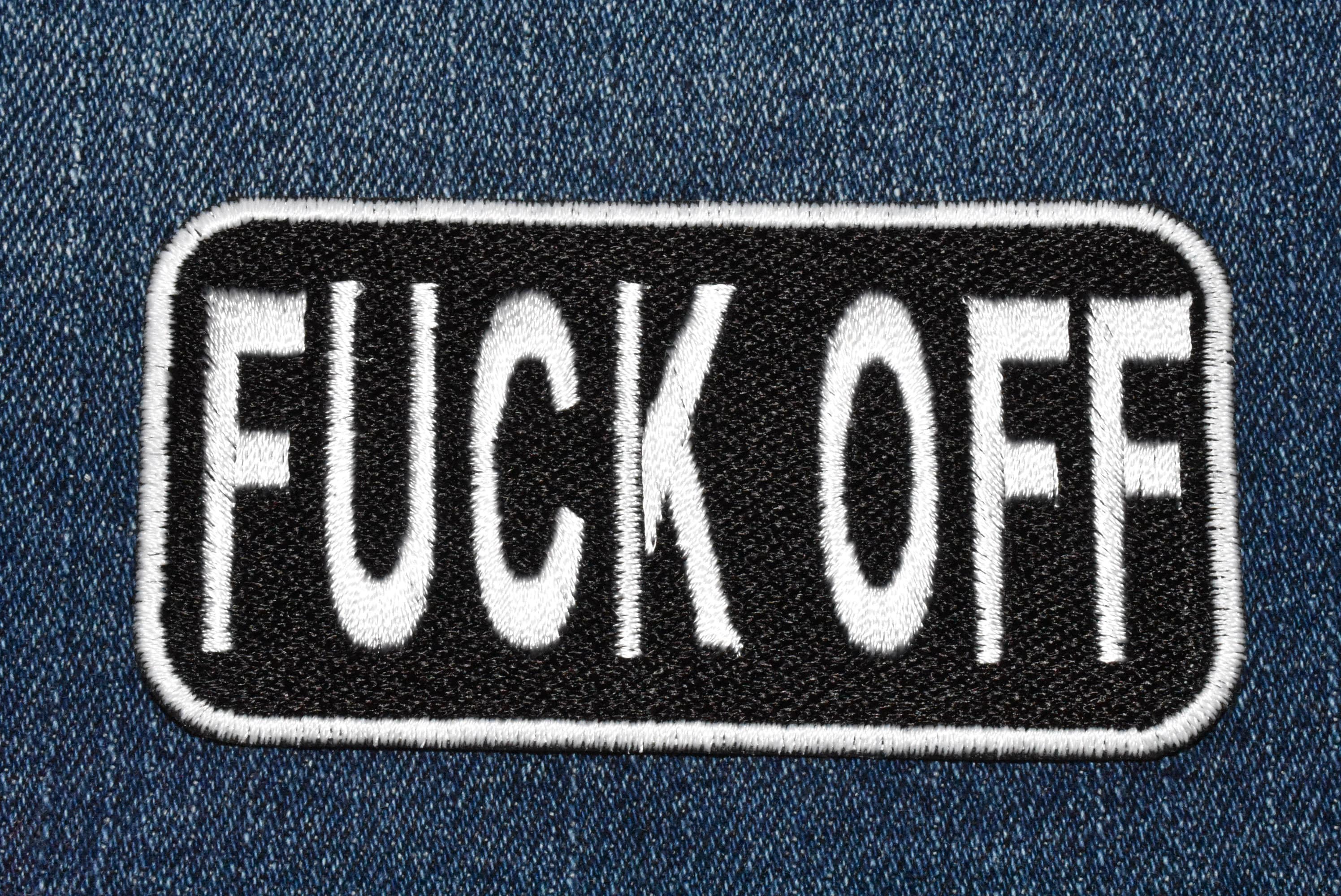 Fuck off Patch - Etsy