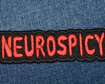 Neurodivergent Punk Patches - Autism Punk Patches - Neurospicy Patch ...