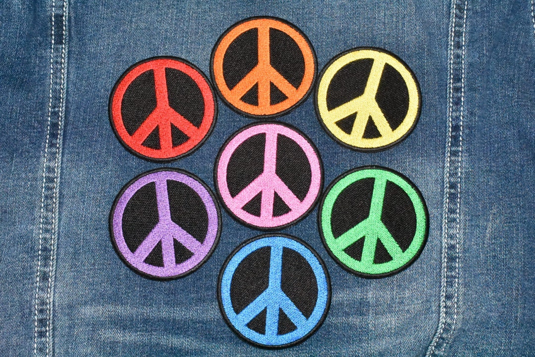 Peace Sign Patch - Etsy