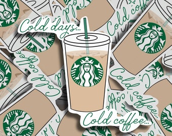 Starbucks Coffee Sticker - Etsy