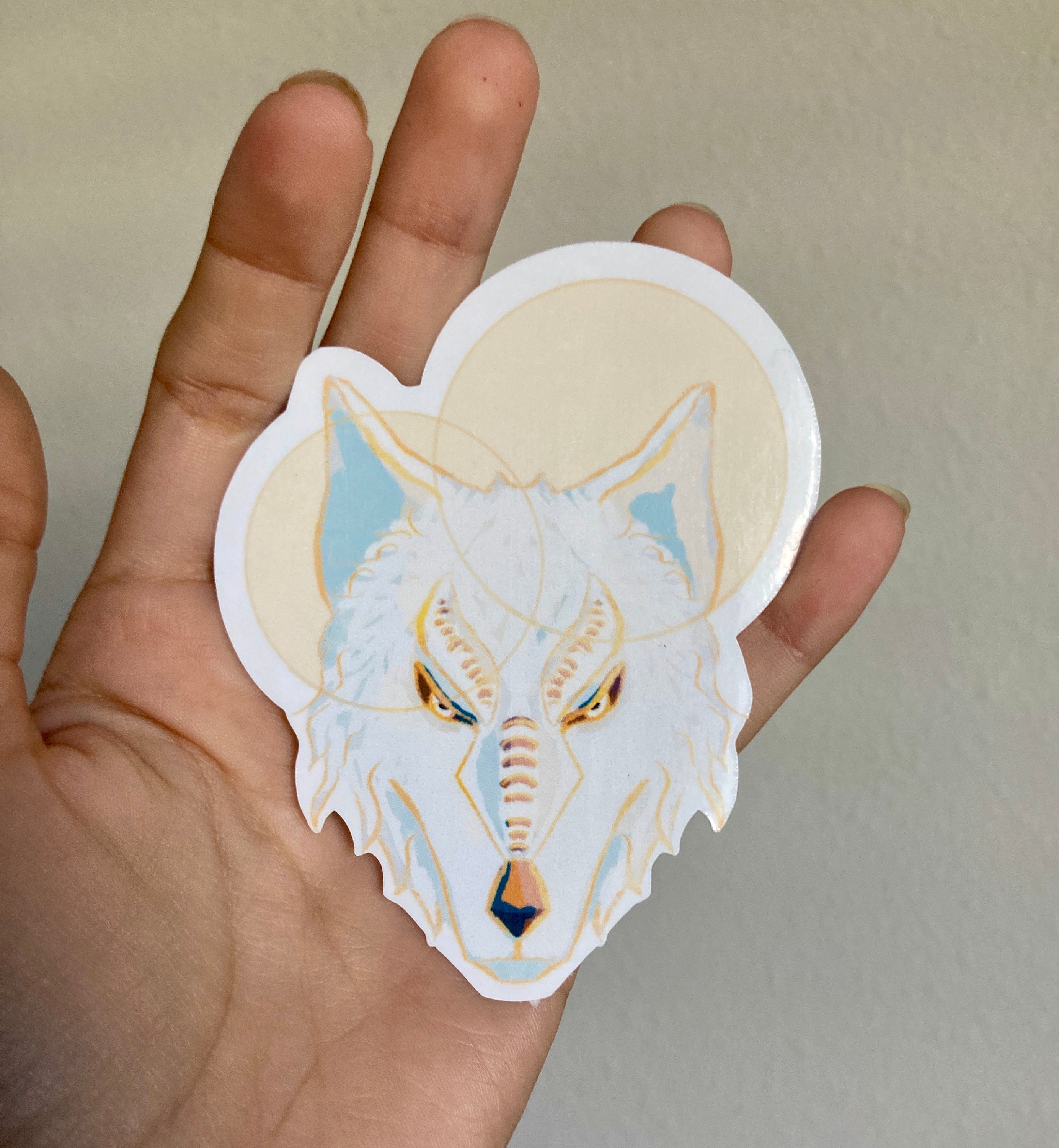Vinyl/Waterproof/Decal/Glossy Loth Wolf Sticker 'Dume' Sticker Decals ...