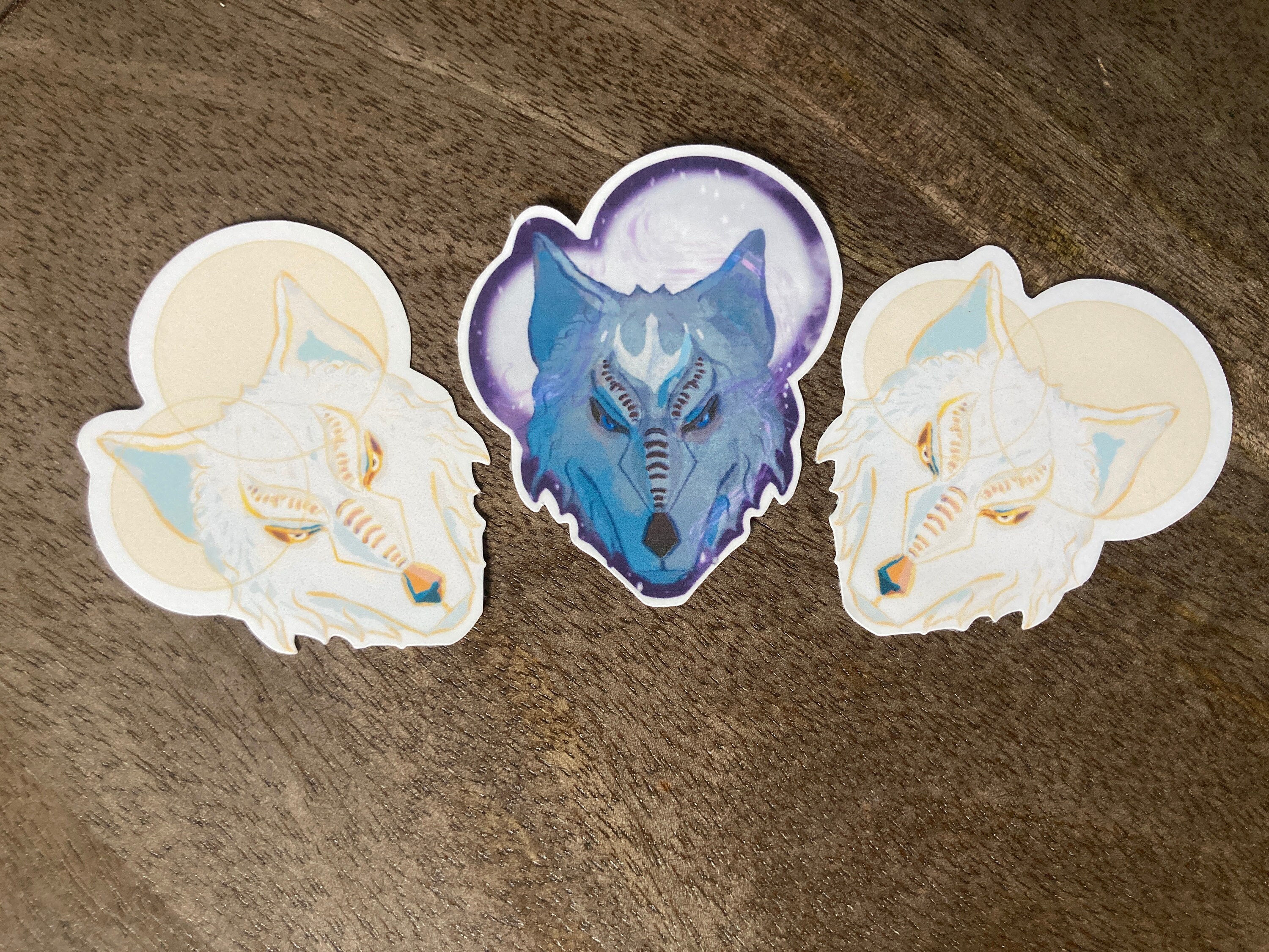 Vinyl/Waterproof/Decal/Glossy Loth Wolf Sticker 'Dume' Sticker Decals ...