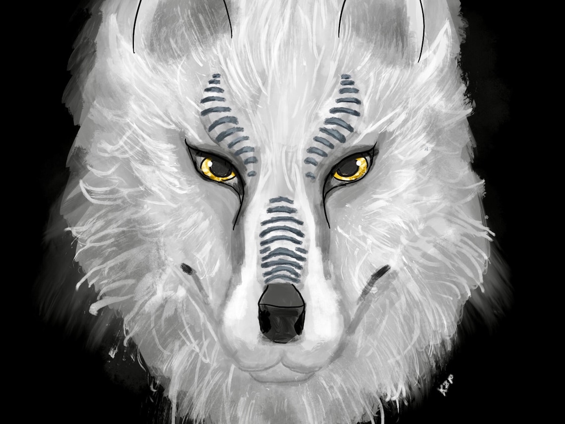 Loth Wolf Print Star Wars Rebels the Force Dave Filoni - Etsy Israel