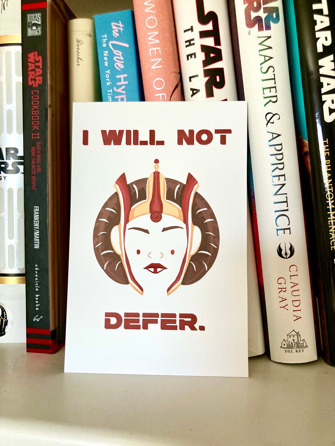 Padme Amidala Mini Print | Postcard | - Etsy