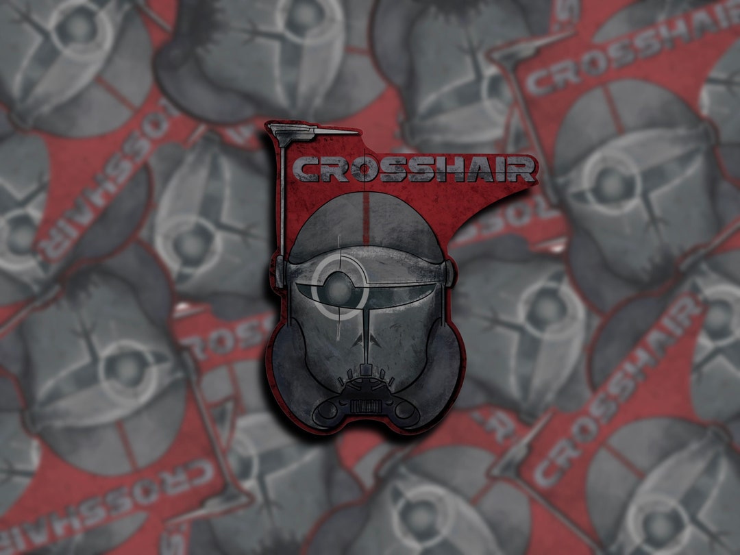 Crosshair Sticker - Bad Batch Decal/waterproof/glossy - Etsy