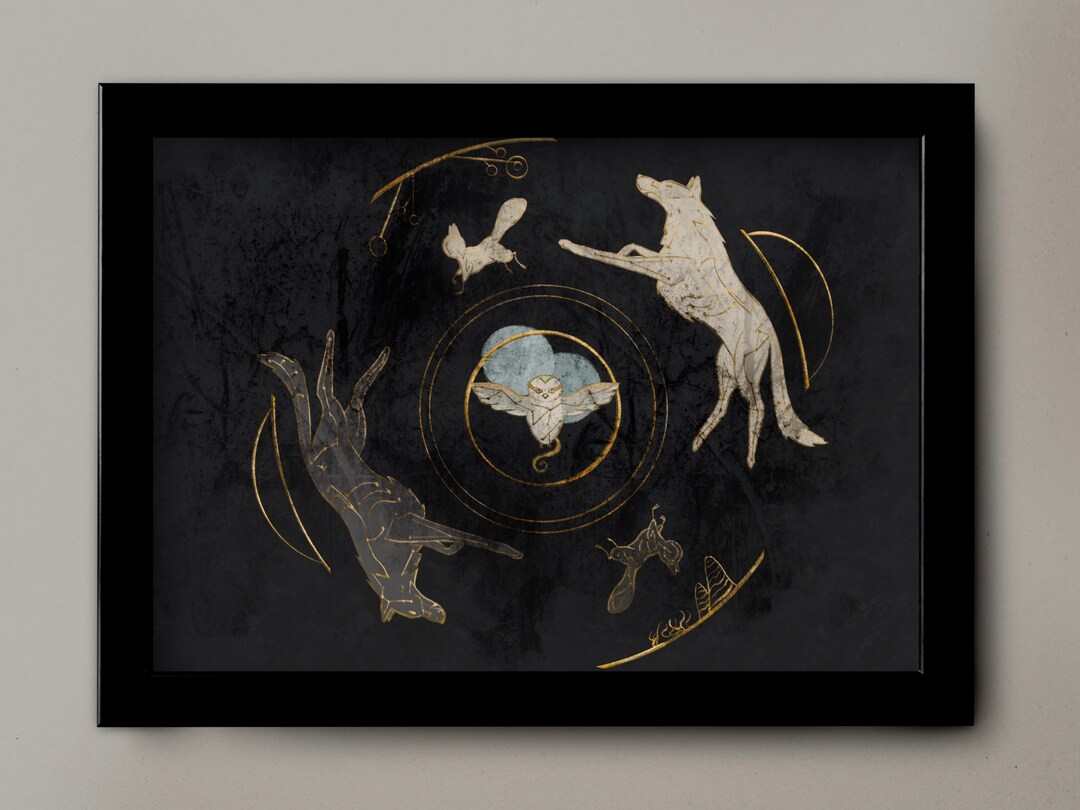 Loth Wolf, Loth Cat, Morai Print - Star Wars - Rebels - Clone Wars ...