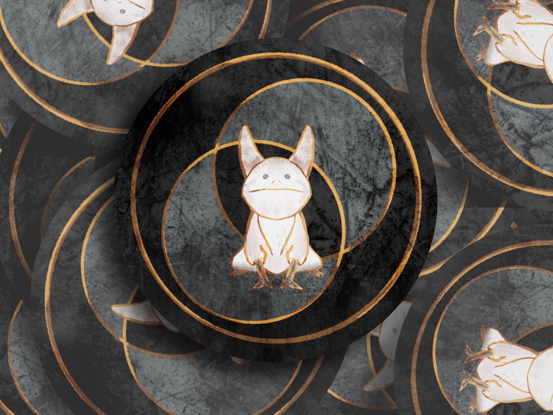 White Loth Cat Sticker Vinyl/waterproof/decal/glossy - Etsy