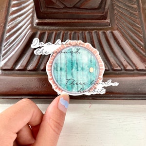 The Hobbit Vinyl Sticker Bilbo Baggins Decal/waterproof/glossy - Etsy