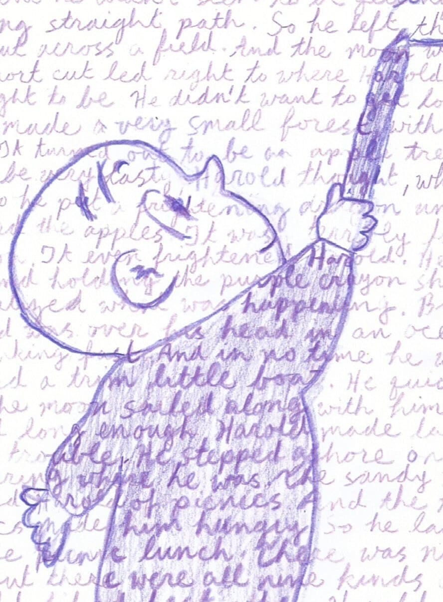 Reading Poster Harold and the Purple Crayon, by Crockett Johnson ...