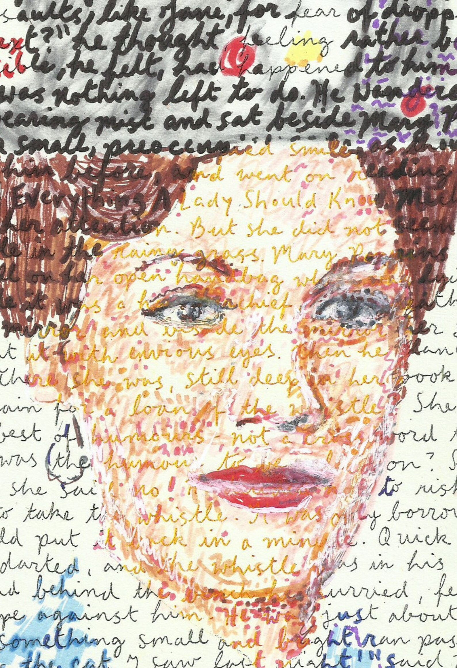 Mary Poppins a Reading Poster of the Classic Children's | Etsy