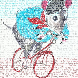 Anatole the Most Honourable Mouse, a Handmade Reading Poster of the Eve ...