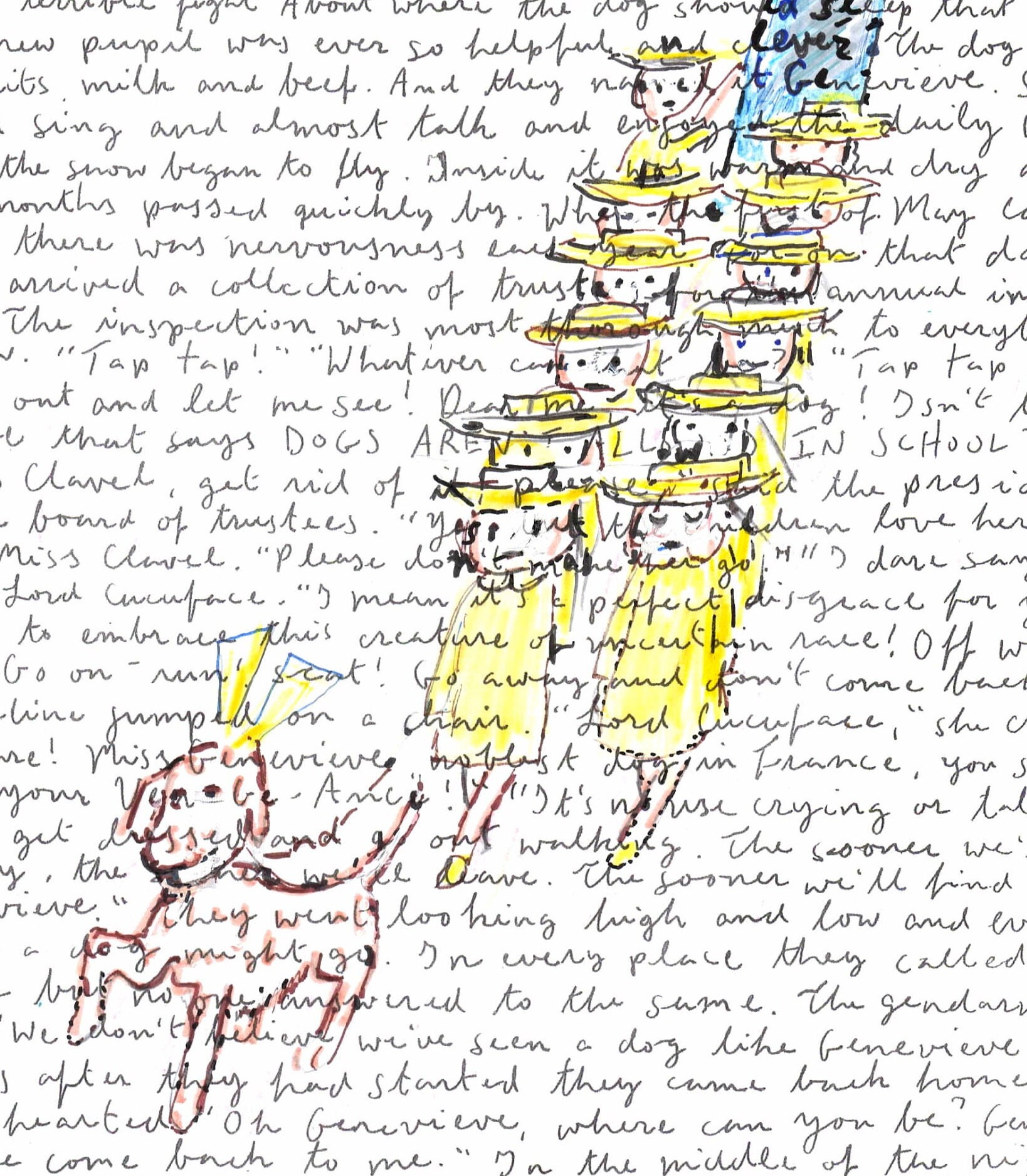 Madeline Poster, a Tribute to the Classic Picture Book Madeline's ...