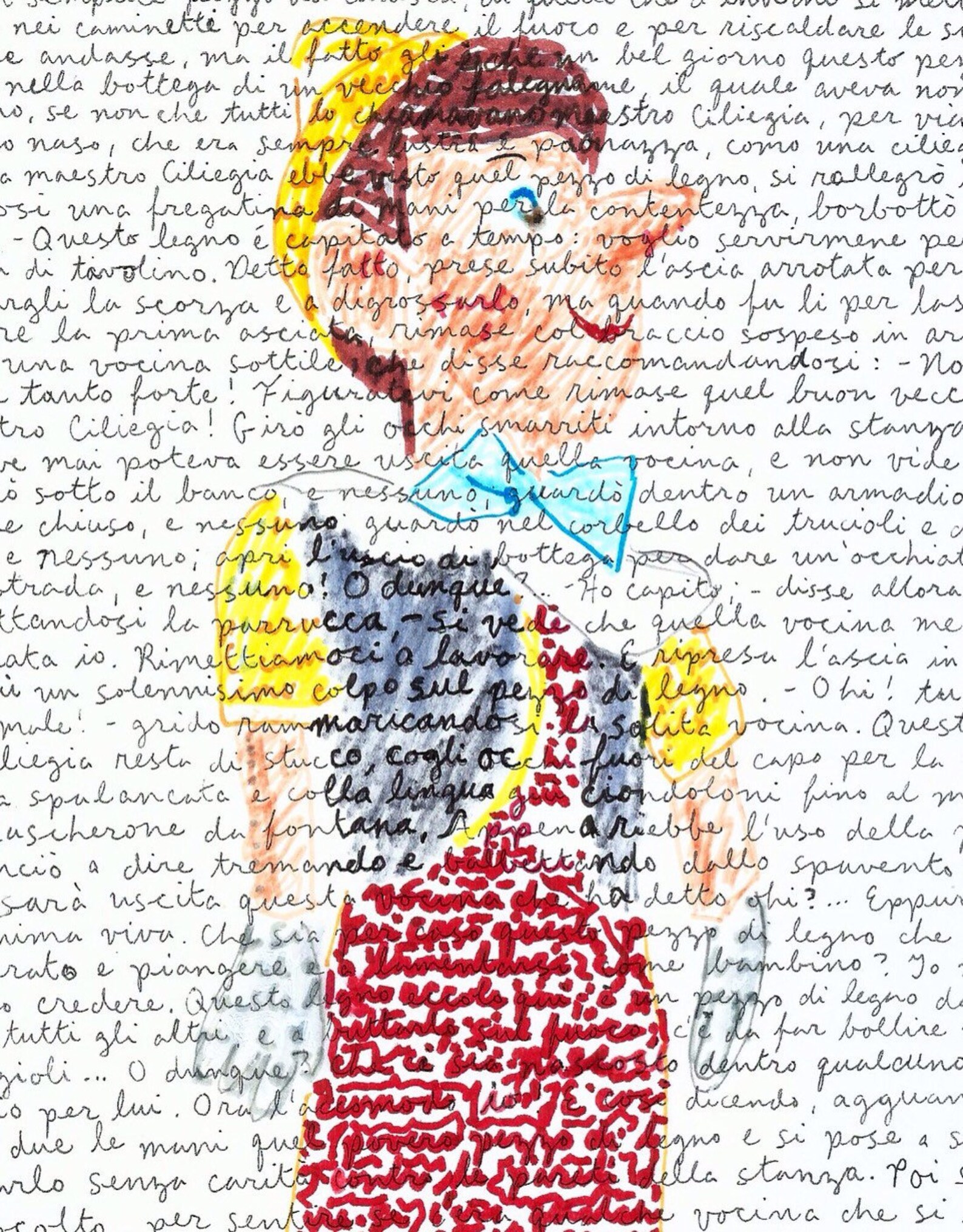 Pinocchio in the Original Italian by Carlo Collodi Le - Etsy