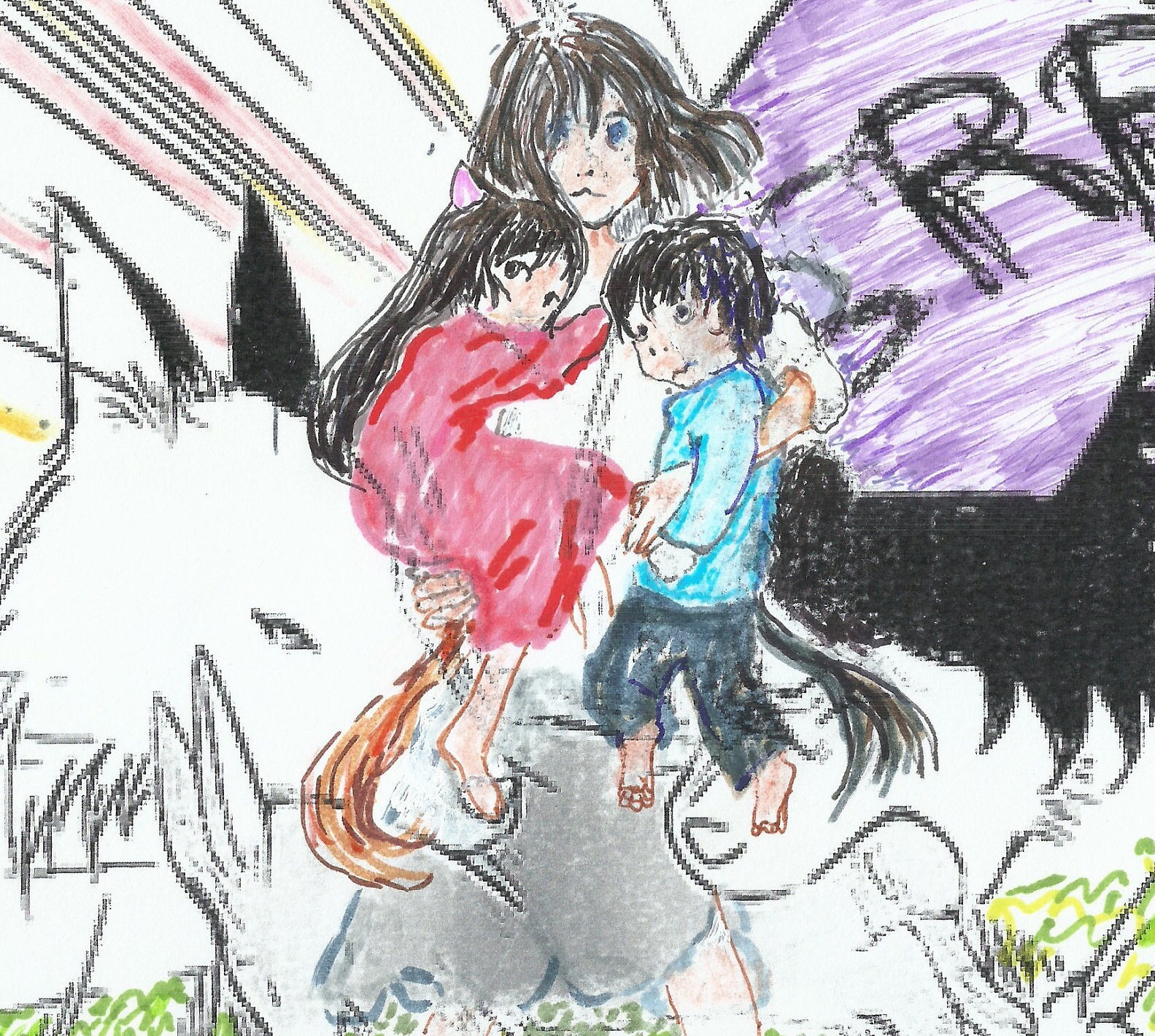 Wolf Children a Restyled Poster of the Famous Animated Film - Etsy