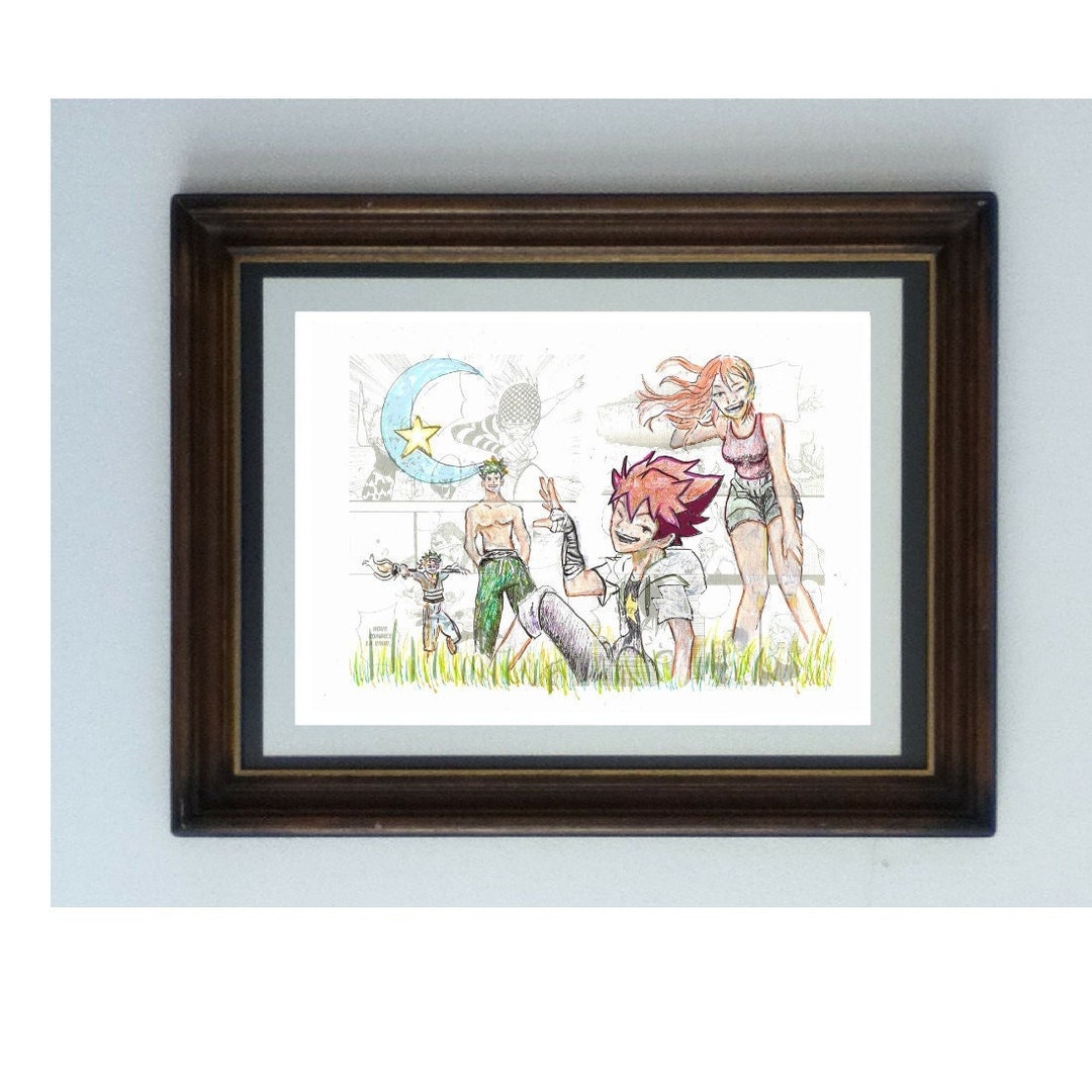 Dreamland, a Hand-painted Illustration of the Popular Manga and Anime ...