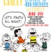 Custom Peanuts & Friends Birthday Invitation - Etsy