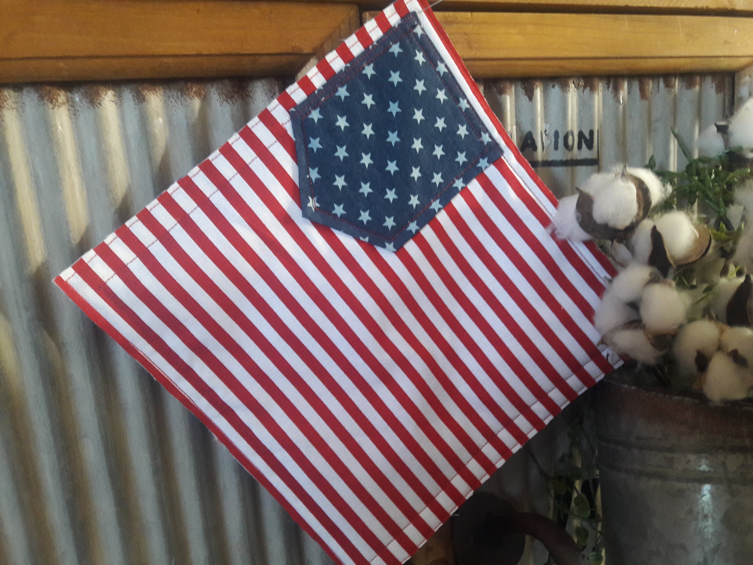 Patriotic Quilt Block - Etsy