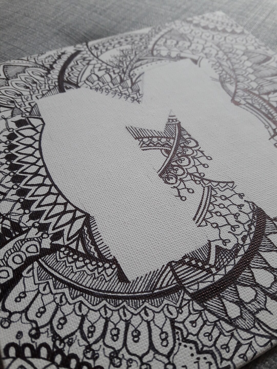 Custom Mandela Letter Sillouette - Etsy