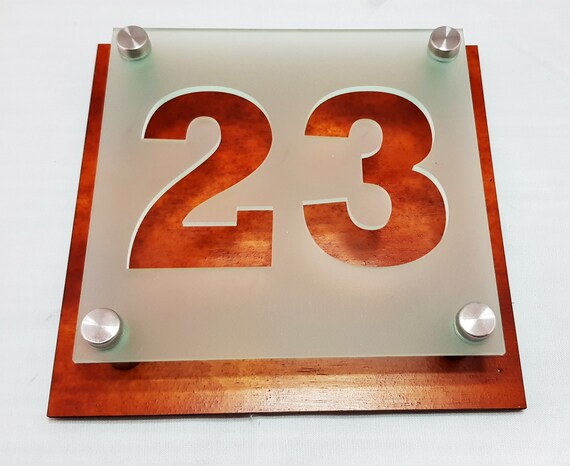 Acrylic House Numbers - Etsy