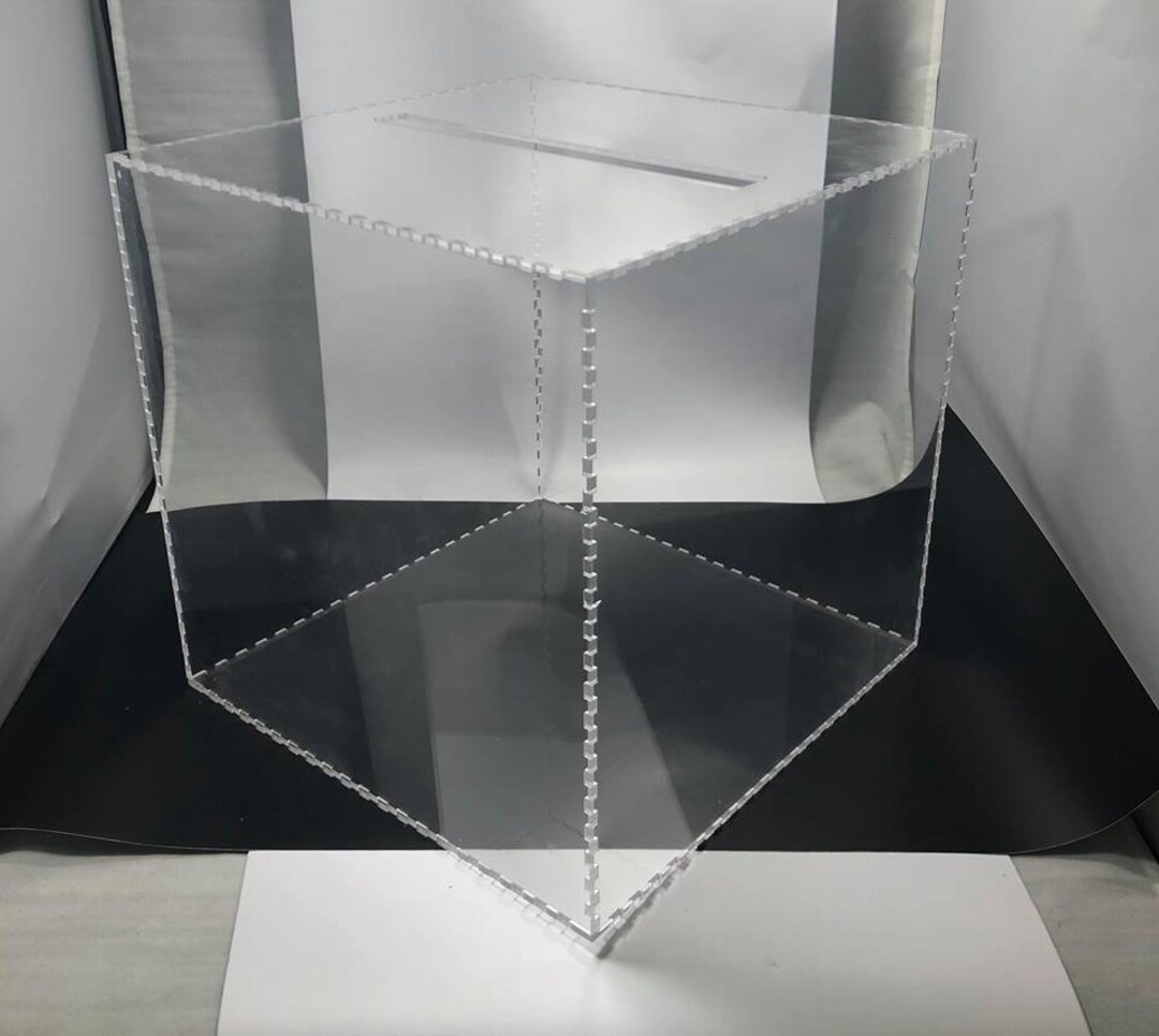 Clear Acrylic Wedding Letter Box - Etsy