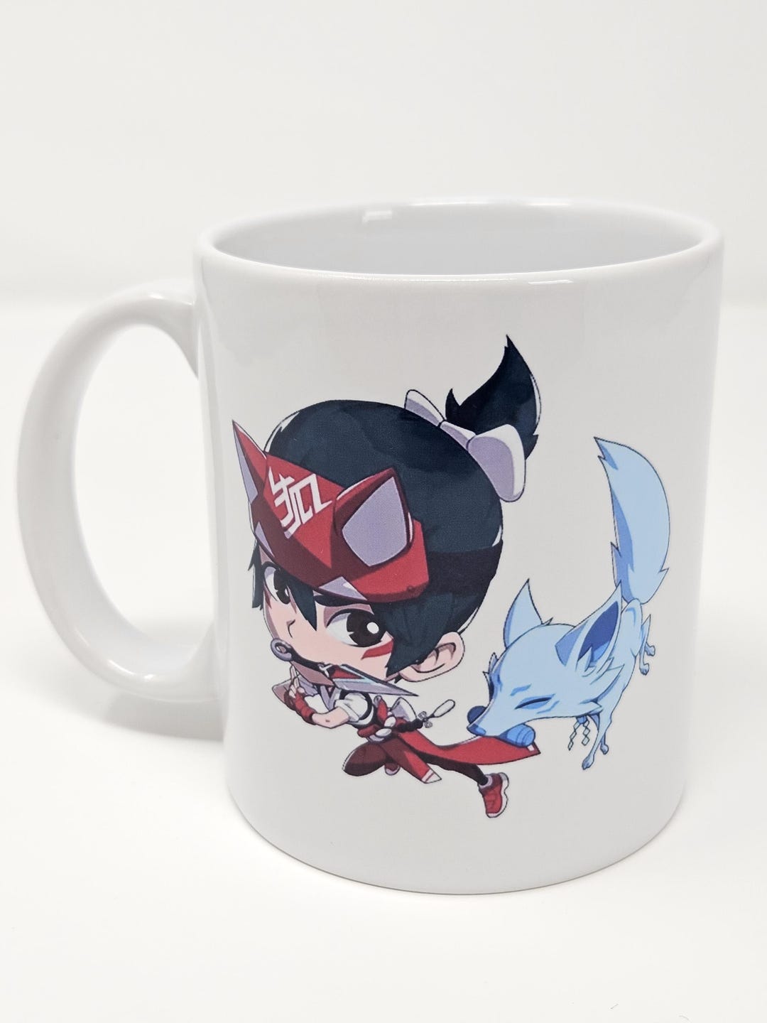 Overwatch Kiriko Mug Cute Chibi 11 Oz - Etsy