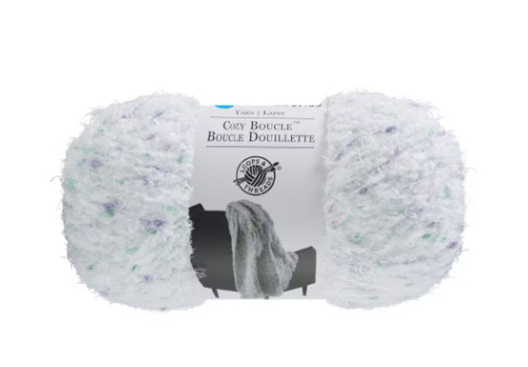 MERMAID, Cozy Boucle Yarn by Loops & Threads - Etsy