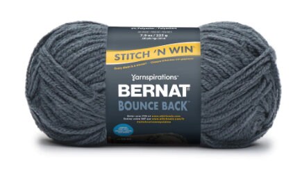 Sewing & Fiber INDIGO Bernat Bounce Back Stitch 'n Win Yarn Yarn etna ...