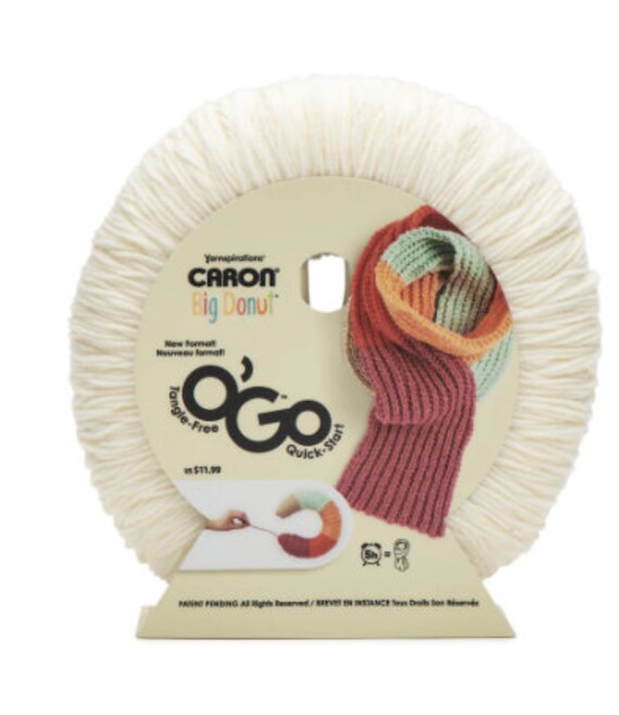 VANILLA GLAZE Caron Big Donut O'go™ Yarn - Etsy