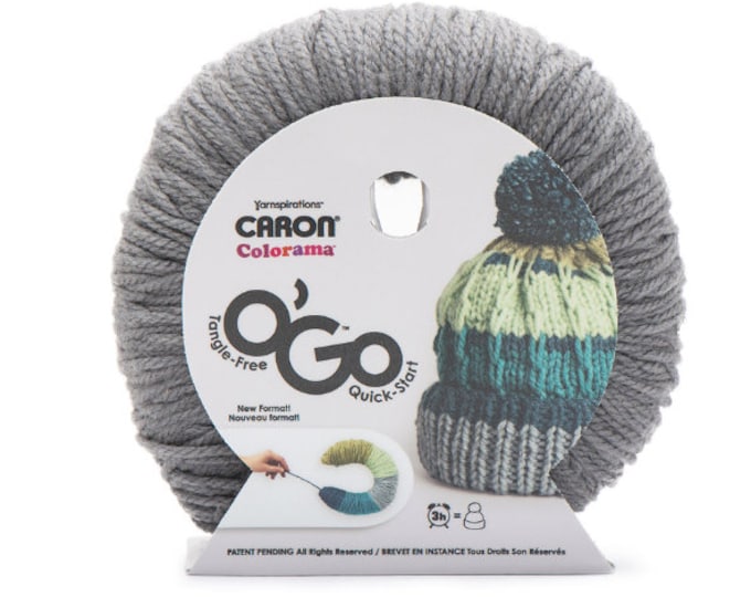 PAVE THE WAY, Caron Colorama O'go Yarn, Gray Yarn, Grey Yarn - Etsy