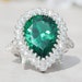 Hurrem Sultan Ring Emerald Stone Silver Ring Ototman Queen - Etsy