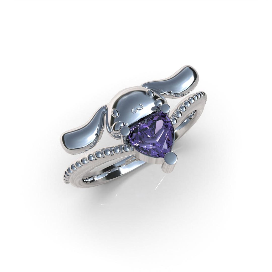 Cinnamoroll Ring | 925 Silver | Hello Kitty and Friends Ring | Sanrio ...