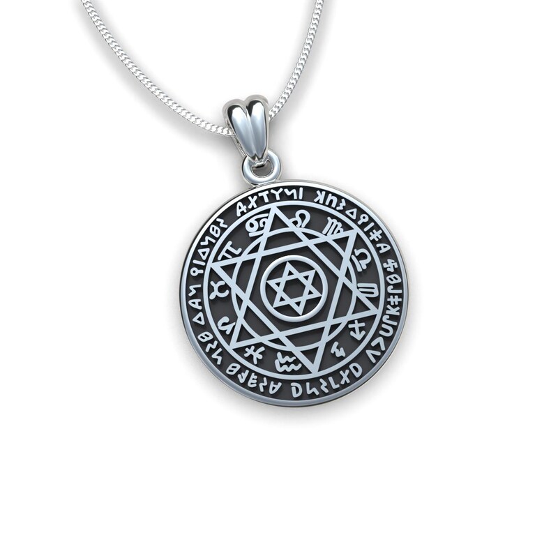Seal of Solomon Necklace - Etsy