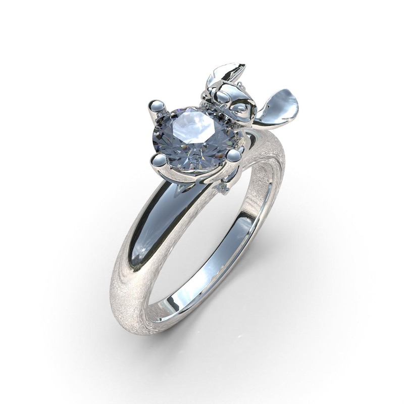 Pink Lilo and Stitch Ring - Etsy