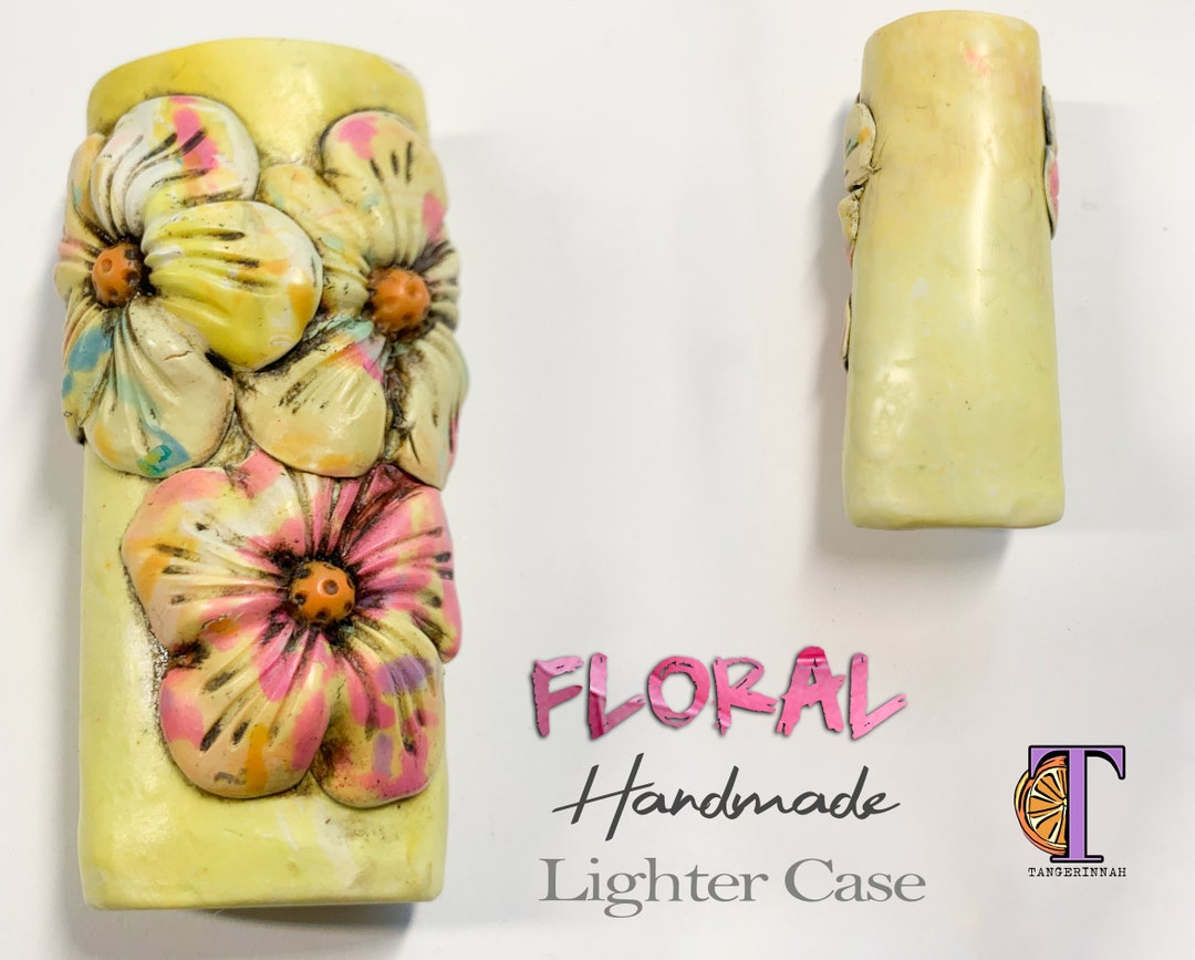 Floral Lighter Case/ Lighter Sleeve/handmade Lighter Cover/unique ...