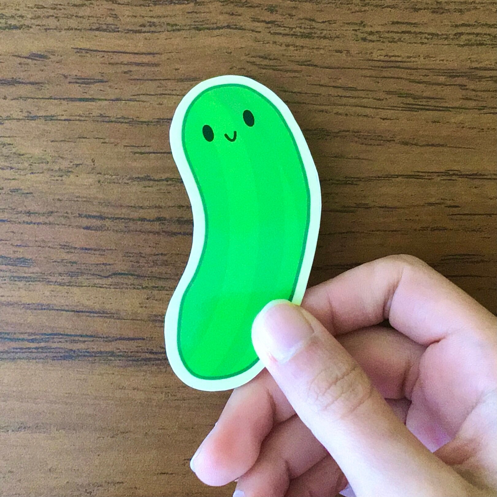 Vinyl Pickle Sticker Kawaii Sticker Laptop Sticker Cute | Etsy