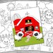 Printable Coloring for Kids, Farm Activity Coloring Pages, Kids Farm ...