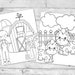 Printable Coloring for Kids Farm Activity Coloring Pages - Etsy