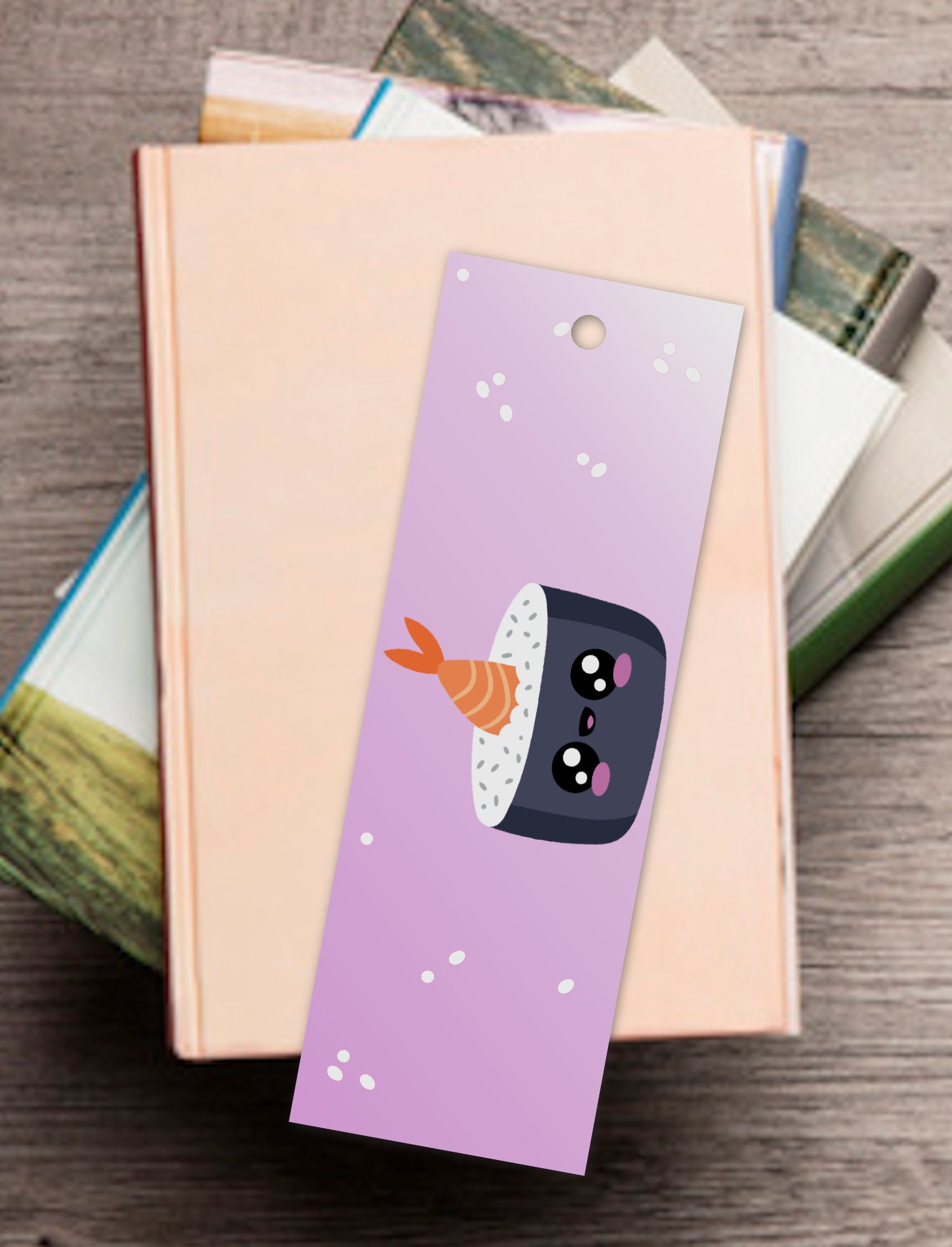 Printable Kawaii Sushi Bookmarks Student Gifts Printable - Etsy