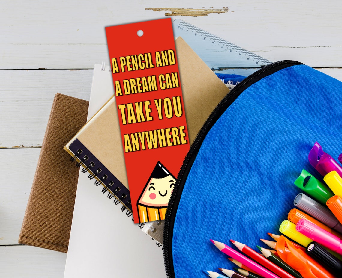 Printable Bookmarks for Students, Student Gifts, Inspirational ...