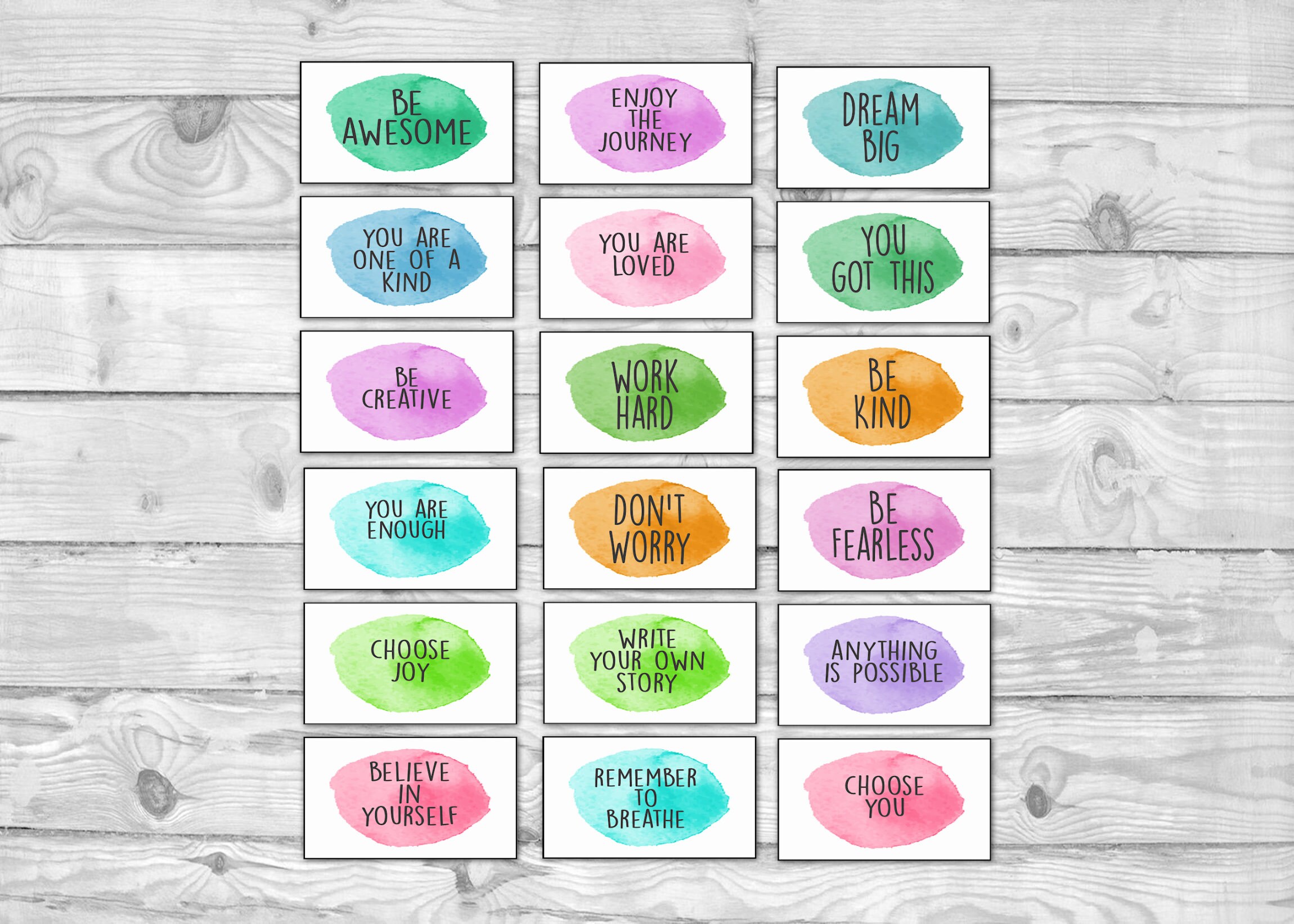 Printable Kindness Notes, Motivational Cards, Lunchbox Notes - Etsy