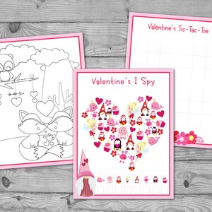 Printable Valentine's Game Pack, Valentine Party Games, Printable ...