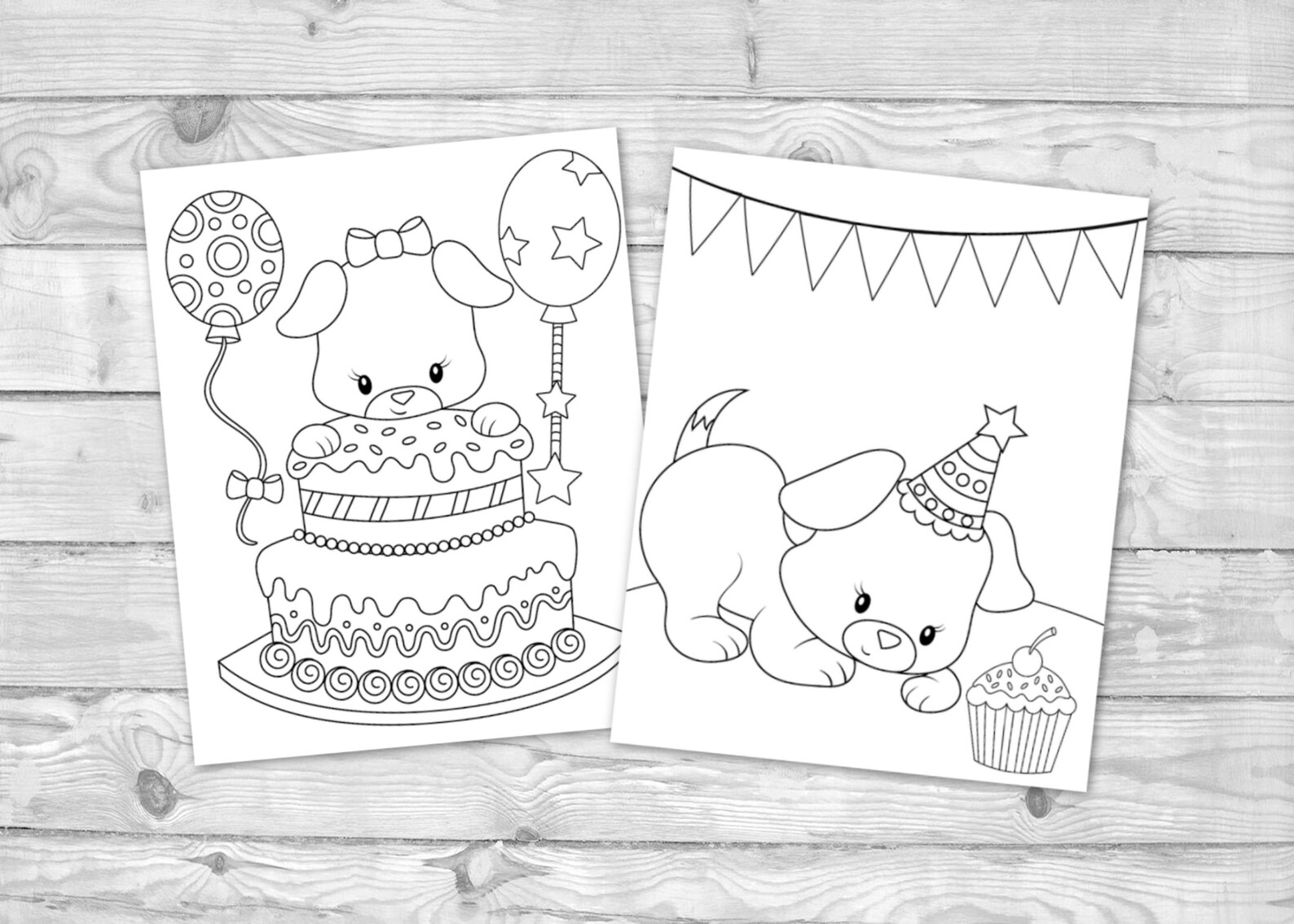 Printable Coloring for Kids Dog Activity Coloring Pages Kids - Etsy