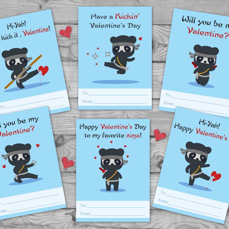 Ninja Valentine - Etsy