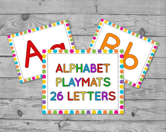 Printable Playdough Mats Printable Phonics Activity Alphabet | Etsy ...