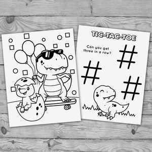 Printable Cute Dinosaurcoloring Pages, Chibi Dinos, Kawaii Dinosaur ...