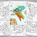 Astronaut Dog Printable Coloring for Kids, Space Dog Coloring Pages ...