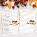 Printable Autumn Bucket List for Couples - Fall Bucket List Printable ...