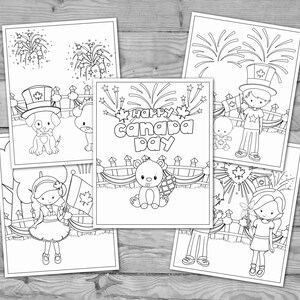 Printable Coloring for Kids, Canada Day Activity Coloring Pages, Kids ...